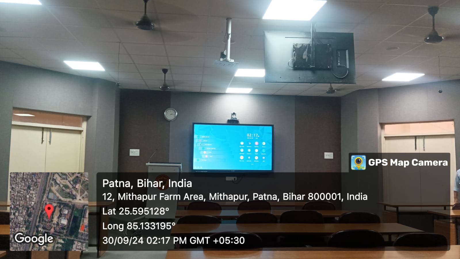 upload number of classrooms and seminar halls with ict enabled
